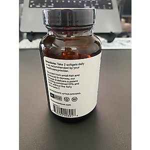 Momentous Omega 3 Fish Oil 1600mg - Daily Fish Oil Omega 3 Supplement for Women and Men with EPA & DHA - Supports Joint Health - NSF Certified, GMO-Free, Gluten Free, 30 Servings
