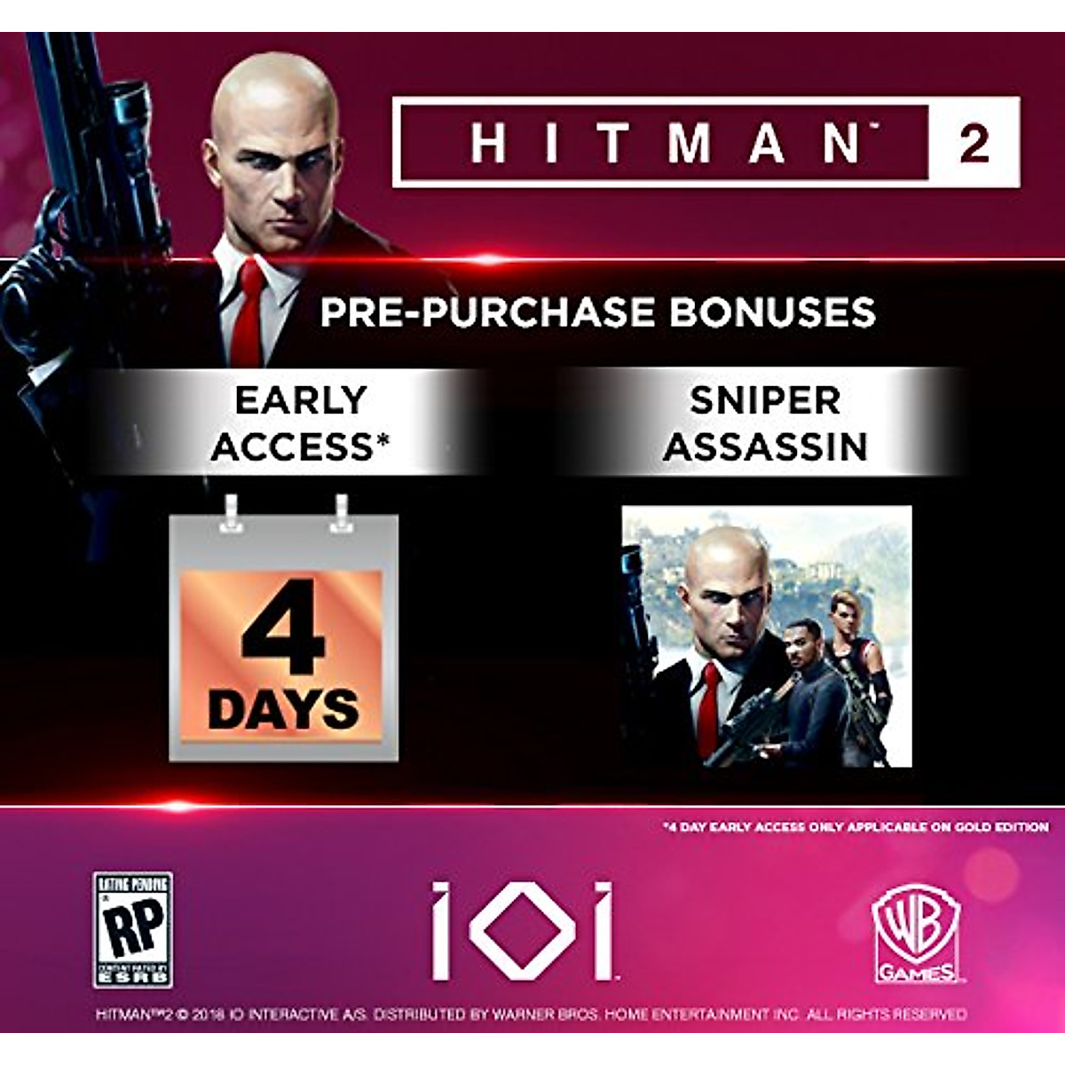 Hitman 2: Gold Edition - PlayStation 4