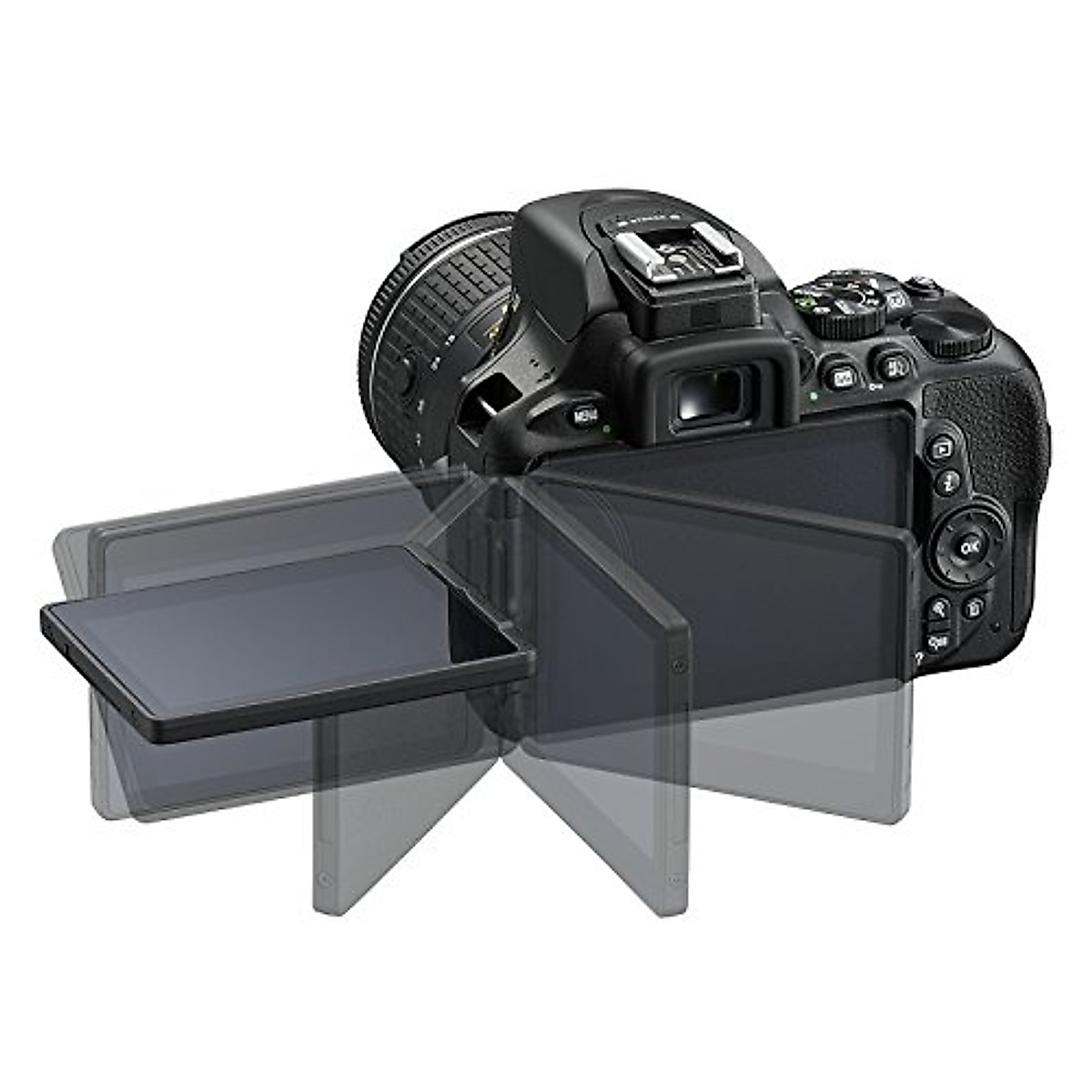 D5600 DX-Format Digital SLR w/AF-P DX NIKKOR 18-55mm f/3.5-5.6G VR