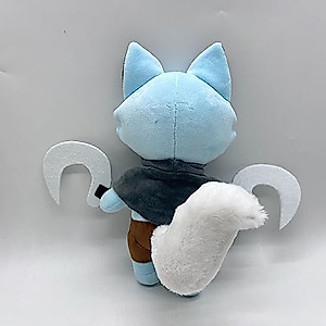 Puss in Boots Perrito Plush Toy, 11 Inch Puss in Boots Death Plush Stuffed Animal Cartoon Plush Doll, Soft and Cute Cat Pillow Toy, Gift for Adult Children Game Lovers Fans