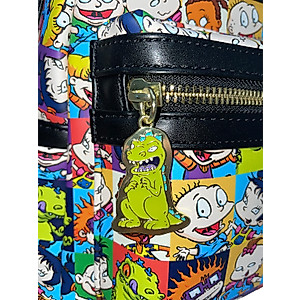 Loungefly The Rugrats Allover Print Nickelodeon Womens Double Strap Shoulder Bag Purse