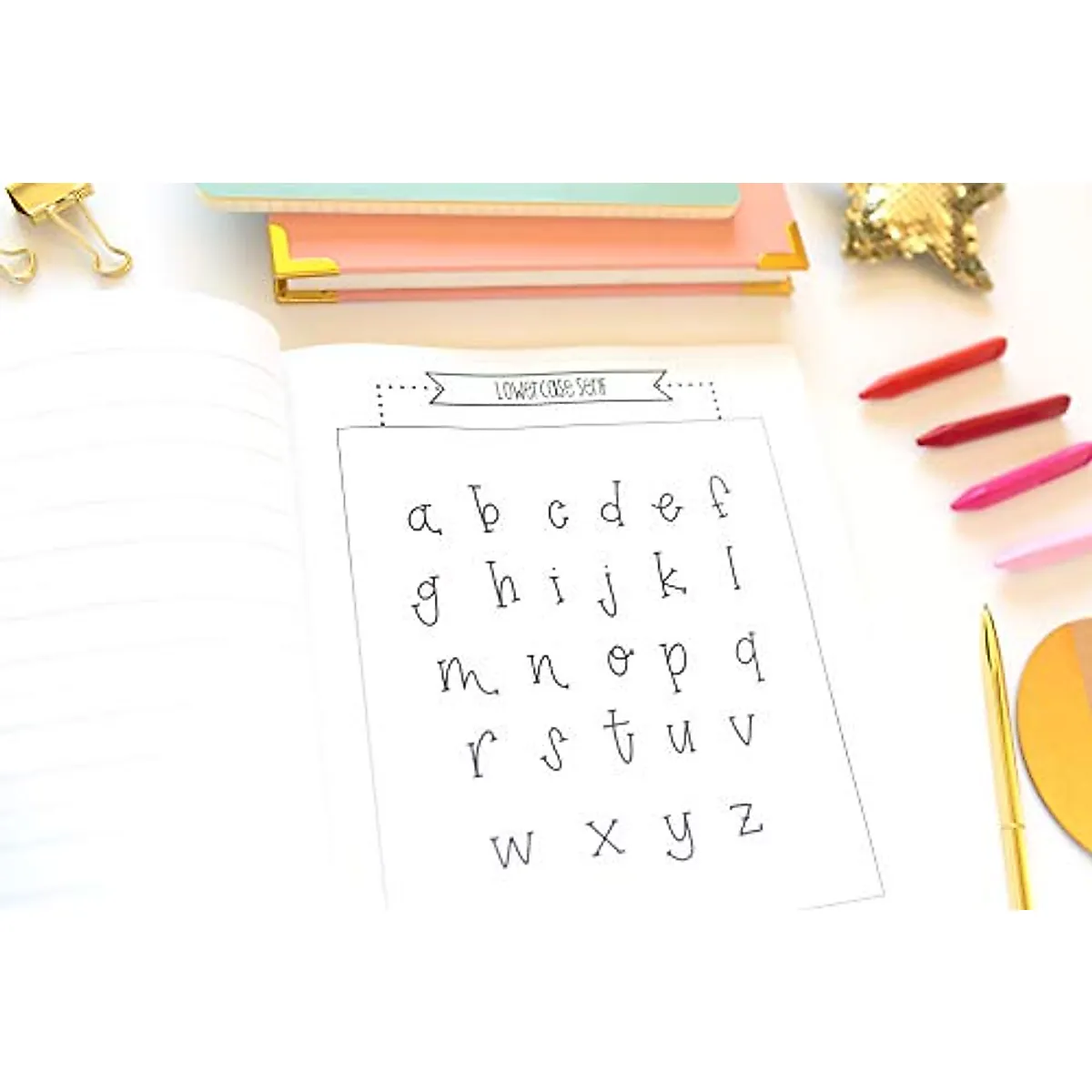 Hand Lettering and Modern Calligraphy for Kids: A Fun Step by Step Guide and Practice Workbook for Beginners and Children Ages 8 and up