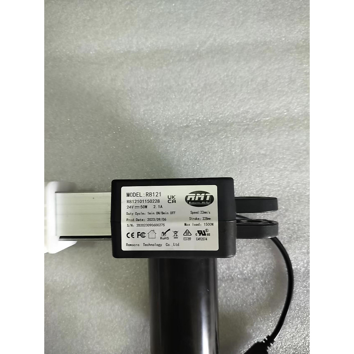 Kroshine Recliner Motor Replacement for RMT R8121 Model R812101150228 Sofa Lift Chairs Power Recliner Motor and Linear Actuator