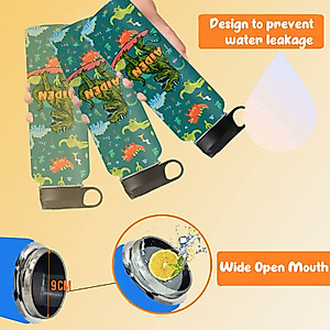 Personalized Water Bottle for Kids with Straw Lid,Custom Stainless Steel Sports Water Bottle with Name or Text-Double Wall Vacuum Insulated Gift Cup for Kids Women Men