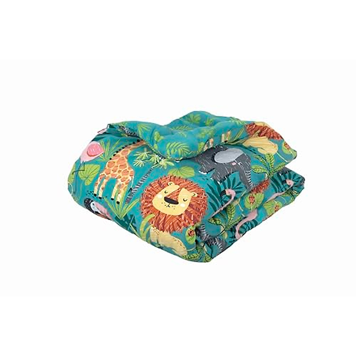 Kidz Mix Jungle Safari Bed in A Bag, Twin