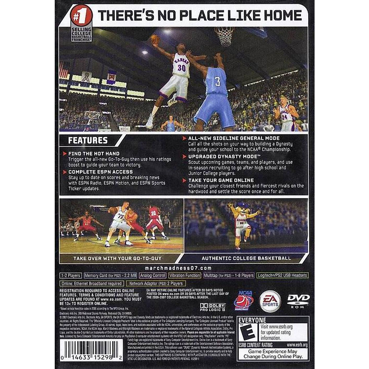 NCAA March Madness 07 - PlayStation 2