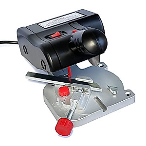 JOUNJIP Mini Miter Cut-Off Chop Saw for Hobby Miniature Model Making, Arrow Shafts, Zinc Stained Glass Came, 223/5.56 Brass - Cuts Max. 1/2"High x 1/2"Wide or 1/4"H x 3/4"W