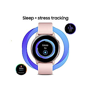 SAMSUNG Galaxy Active Smartwatch 40mm with Extra Charging Cable,Pedometer Rose Gold - SM-R500NZDCXAR (Renewed)