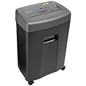 Amazon Basics 17-Sheet Cross-Cut Paper, CD, and Credit Card Shredder with Pullout Basket