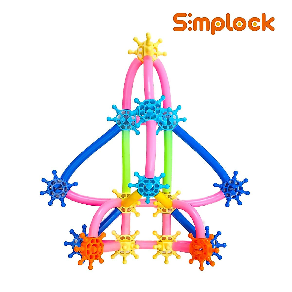 SIMPLOCK SCHOOL600 Educational Toys for Kids Building Toys Creative Toys Kit Gift Set for Elementary School Group Activity Teaching Aid Education Method