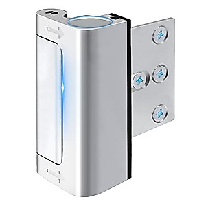 Yomisga Home Security Door Lock Reinforcement Safety Latch Extra Front Doors Security Devices Withstand 800 lbs, Anti Door Kick in Security Protector for Door Inside, Child Proof Aluminum Door Locks