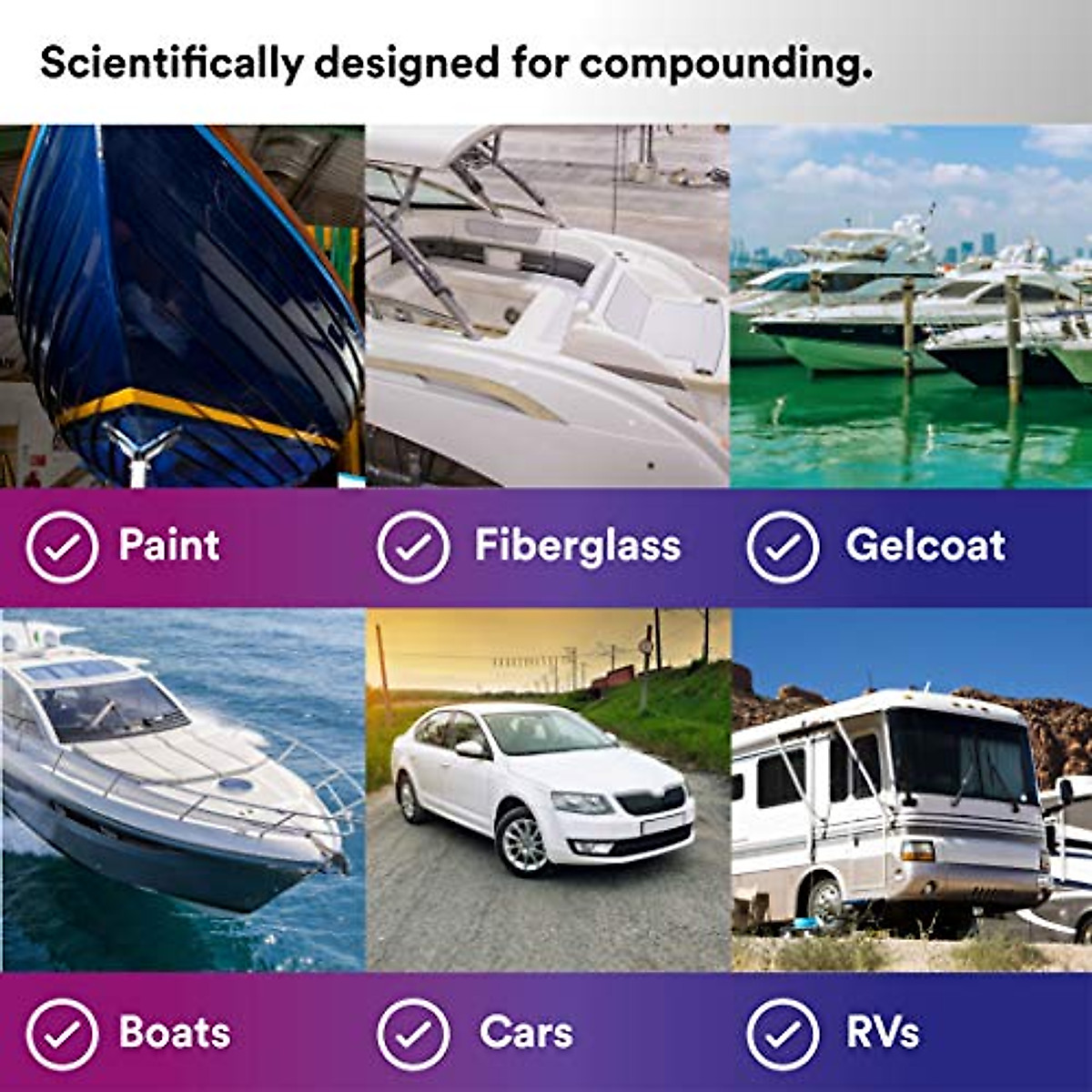 3M 05706 Perfect-It Foam Compounding Pad, 8 in