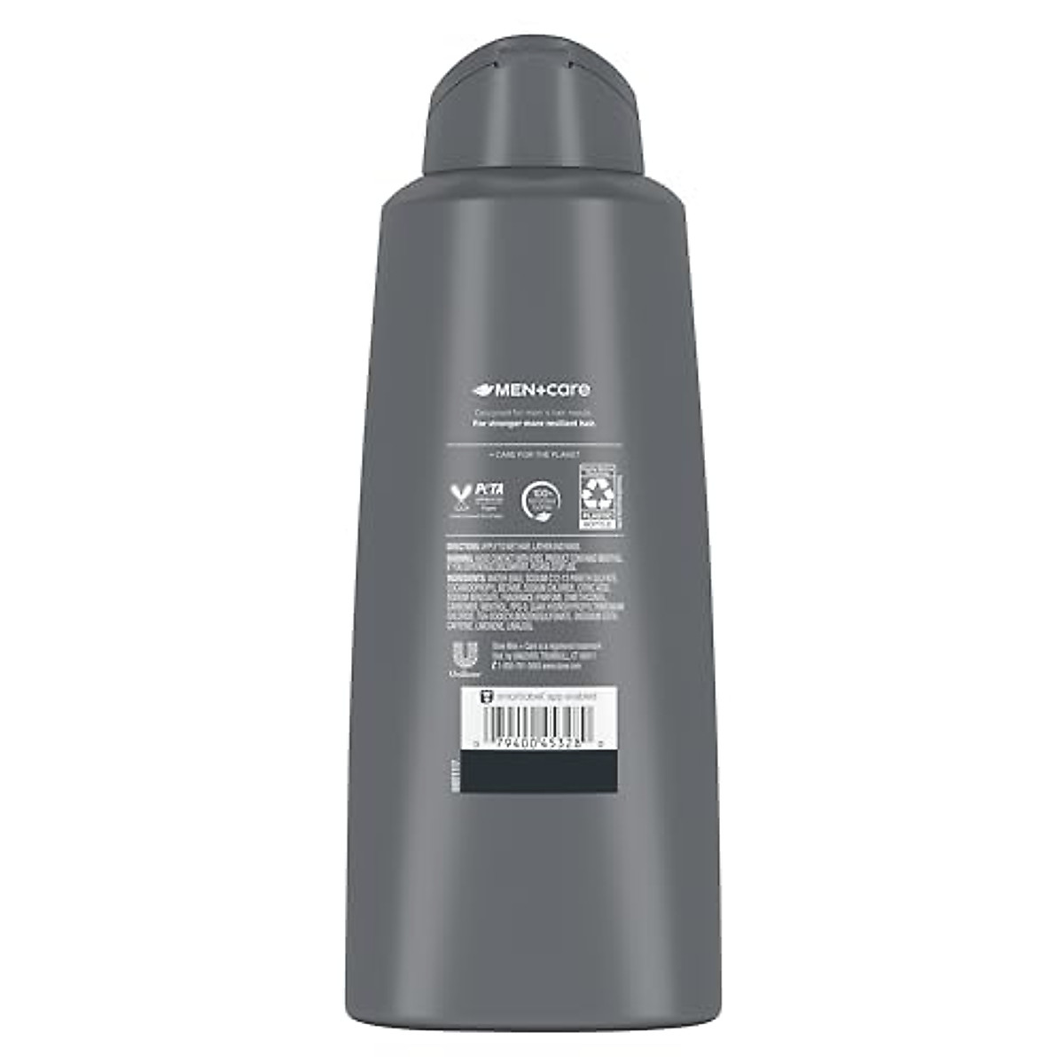 DOVE MEN + CARE Fortifying 2-in-1 Shampoo and Conditioner Fresh and Clean with Caffeine For Everyday Care Helps Strengthen and Nourish Hair 20.4 oz