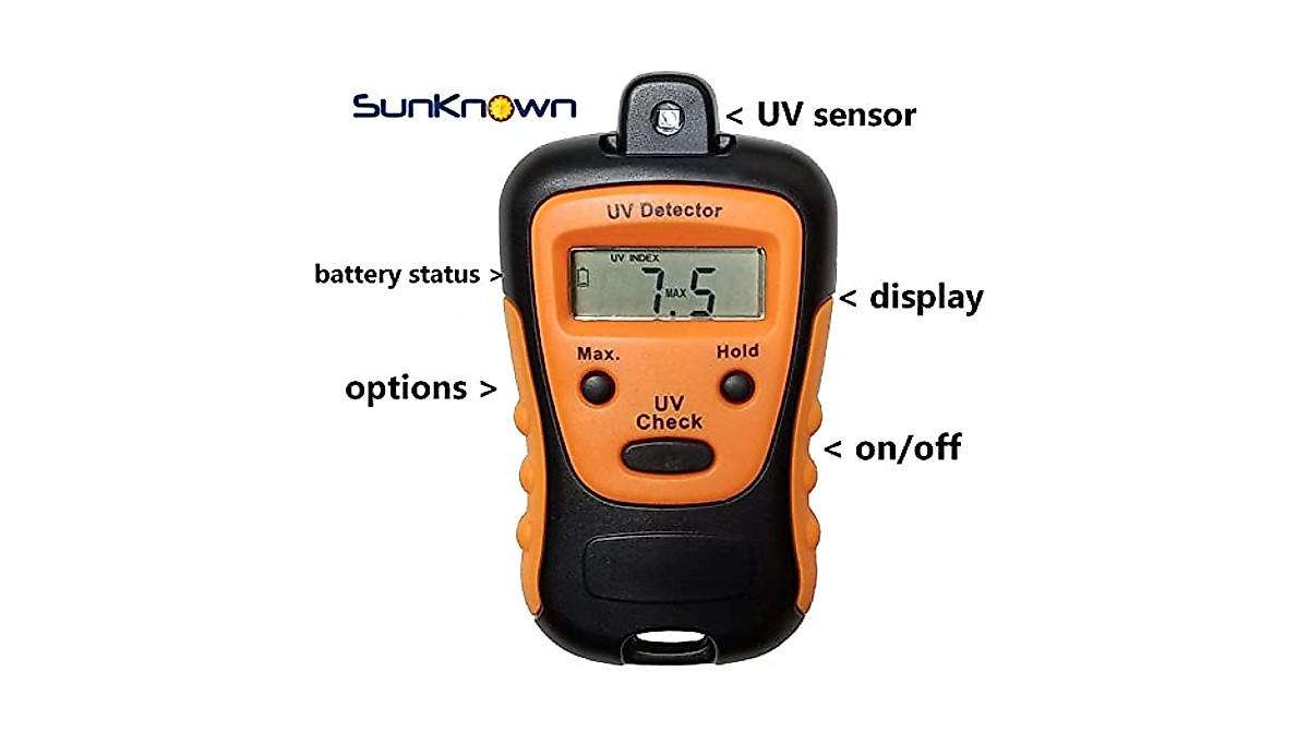 Sunlight Meter for Measuring Harmful Ultraviolet Solar Light Radiations ...