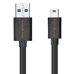 RoyDSMumey 3FT Replacement Power Charger Cord Data Cable for Ti TI-84 Plus CE Graphing Calculator,TI 84 Plus C Silver Edition Calculator
