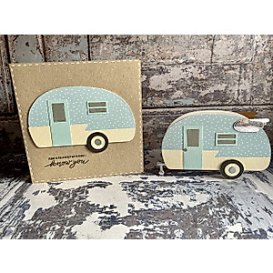 Sizzix ScoreBoards L Die Camper 3-D by Eileen Hull, 665155