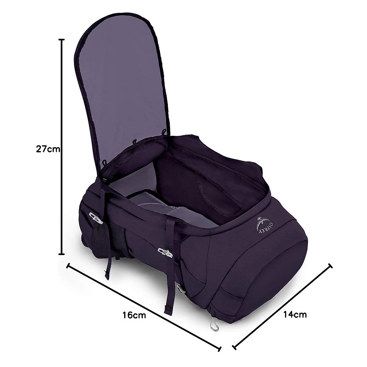 Osprey Packs Fairview Trek 70 Women's Travel Backpack , Amulet Purple , One Size