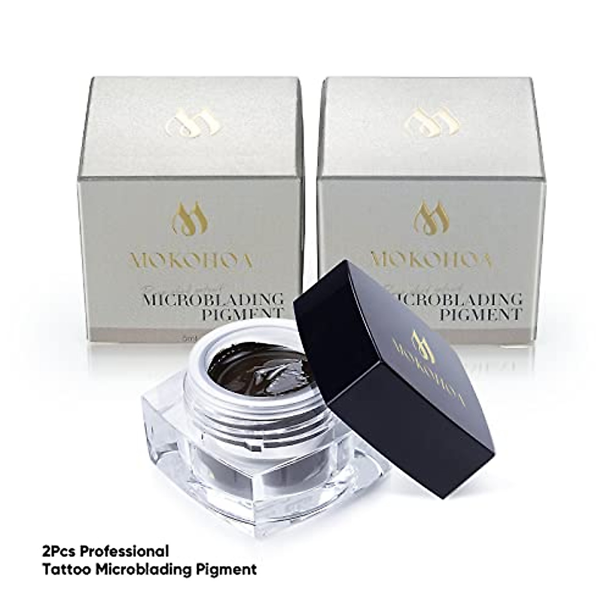 Mokohoa Microblading Kit, Microblading Supplies Kit with Microblade Eyebrow Pen Micro Blading Eyebrows Kits Eyebrow Mapping Kit for Beginners & Artist