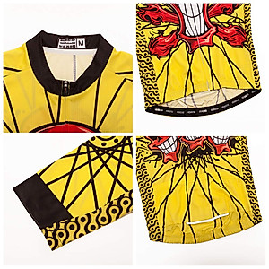 JPOJPO Cycling Jersey for Men Pro Team Bicycle Clothing MTB Bike Jerseys Shorts Set