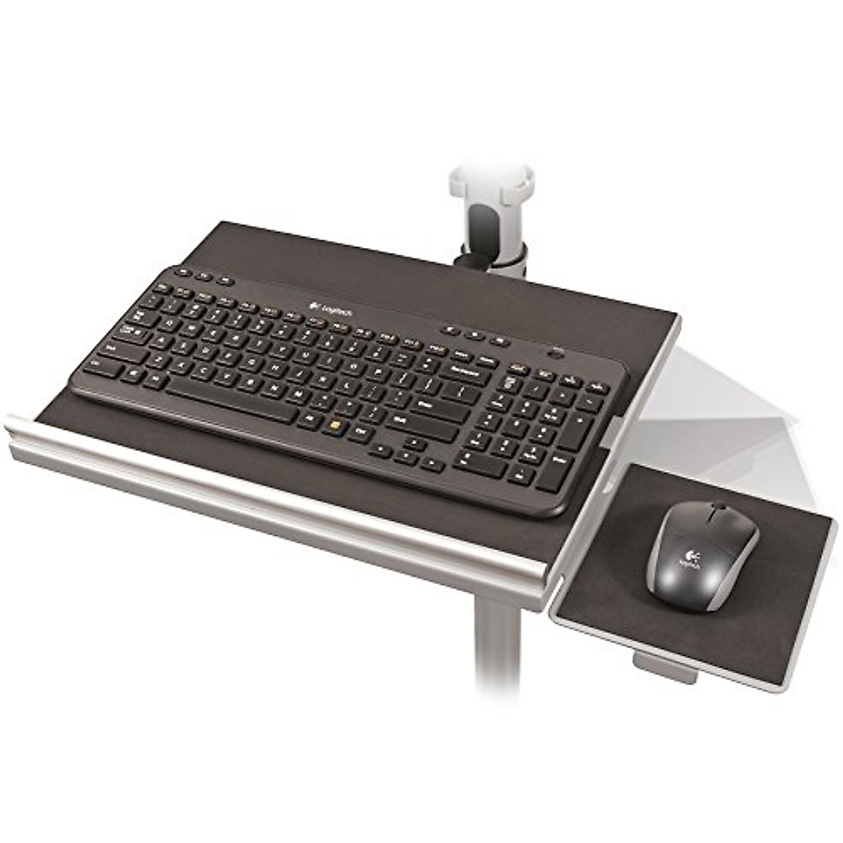 Balt 27614 Beta Sit Stand Mobile Workstation Cart, 67" H x 32" W x 33" D