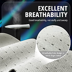 ZEXPARK 2023 New 10Pcs Mobile Phone Gaming Finger Sleeves for PUBG Breathable Fingertips Sweatproof Anti-Slip Fingertip Cover Thumb Gloves for Mobile Game