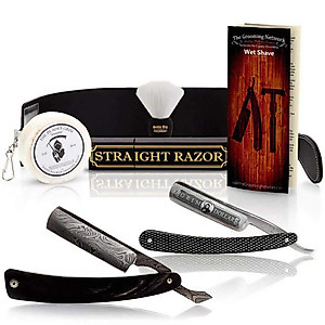 The Blades Grim - Double Straight Razor Luxury Wet Shaving Set
