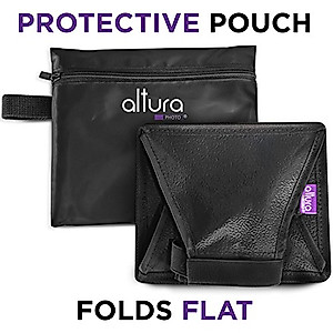Flash Diffuser Light Softbox 6x5” by Altura Photo (Universal, Collapsible with Storage Pouch) for Canon, Yongnuo and Nikon Speedlight