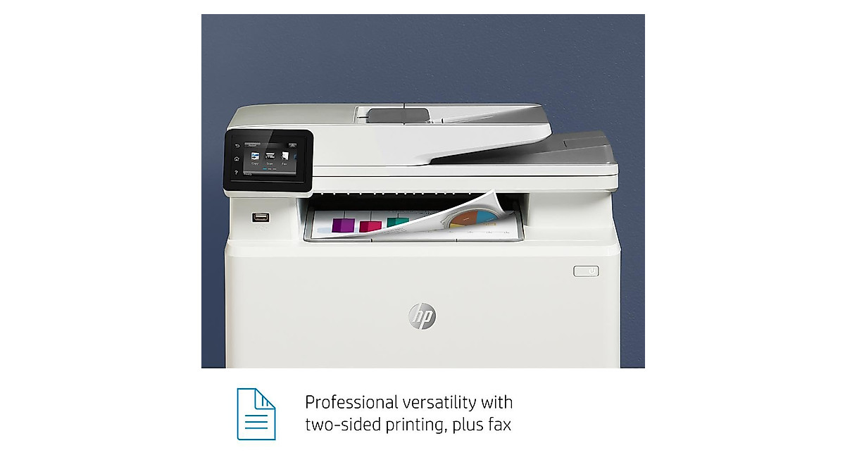 HP Color LaserJet Pro M283fdw Wireless All-in-One Printer | Fast Color ...