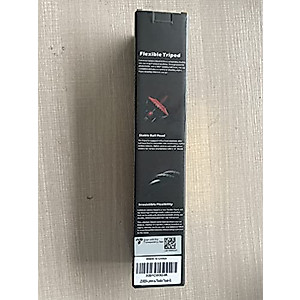 Lammcou Camera Tripod Flexible Mini Small Travel Lightweight Bendy Selfie Gorrila Tripod for DSLR Camera Vlogging Video Camera Action Camcorder Webcam Projector Ring Light Accessory Trípode