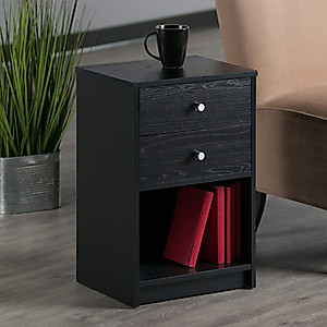 Winsome Trading Accent Table, Black, Each (20936WTI)