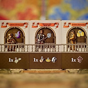 Lorenzo Il Magnifico Board Game 2nd Edition - Strategy Game for Teens and Adults, Fun for Family Game Night, Ages 12+, 2-5 Players, 90 Minute Playtime, Made by Cranio Creations