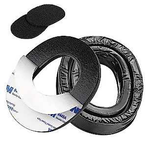 PROHEAR Gel Ear Pads Compatible with Peltor Sport RangeGuard TAC100 300 500 Earmuffs, Comfortable Replacement Gel Ear Cups