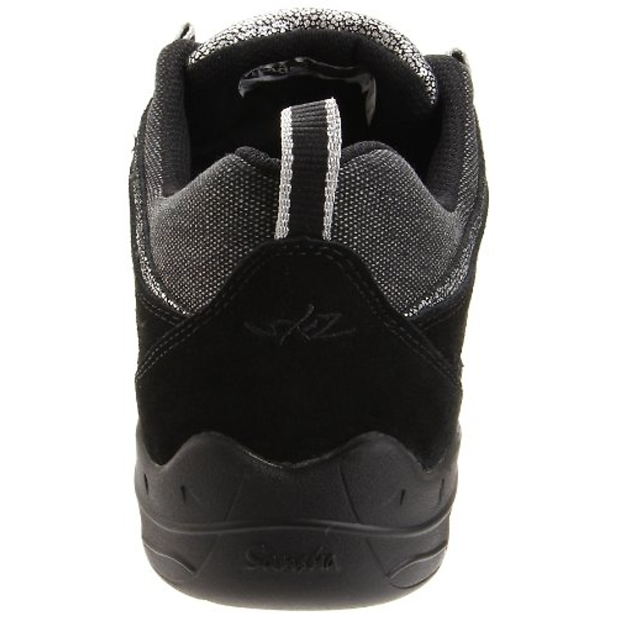 Sansha Women's Electron Canvas-W, Black/Silver, 9 8 M US