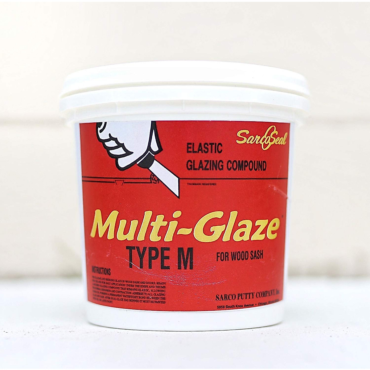 Sarco Type M Glazing Putty (Quart)