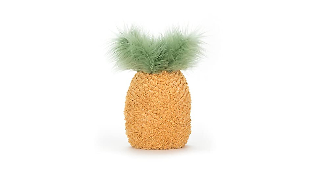 Jellycat Pineapple Stuffed Toy 11-inch - Cute Fruit Plush Gift