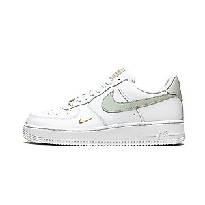 Nike Womens WMNS Air Force 1 Low CZ0270 106 White/Grey/Gold - Size 7.5W