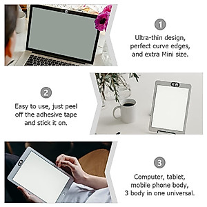 SOLUSTRE 3pcs Camera Cover Camera for Computer Laptop Computer Slide Rail Abs Cell Phone Slider