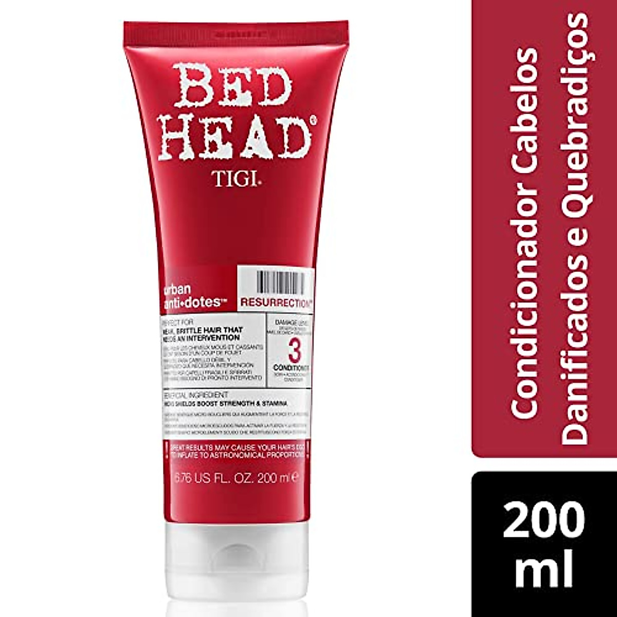 TIGI Bed Head Urban Antidotes Resurrection Conditioner for Damaged Hair, 200 ml