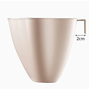 Muellery Hanging Kitchen Waste Bin Over-Cabinet Garbage Bowl Trash Can Collecting Food Scraps Pink TPKS79788Pink