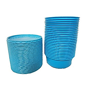 Bait Holders for Live Bait - 8 oz. Bait Cups with Lids 25 Count