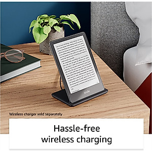 Kindle Paperwhite Signature Edition (32 GB) – With a 6.8" display, wireless charging, and auto-adjusting front light – Without Lockscreen Ads + 3 Months Free Kindle Unlimited (with auto-renewal)- Black