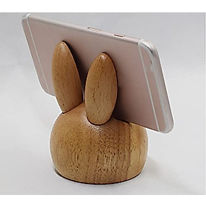 Glasses Holder, Cute Rabbit Statue Glasses Holder Sunglasses Display Stand, Home Desk Decoration Gift 3.35*4.33 Inch