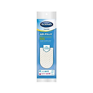 Dr. Scholl's Insoles Air-Pillo Cushioning - 3 Pairs (Men's Sizes 7-13 & Women's Sizes 5-10)