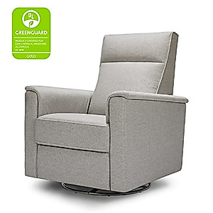 NAMESAKE Willa Recliner in Eco-Performance Fabric | Water Repellent & Stain Resistant Performance Grey Eco-Weave, 99.0 pounds