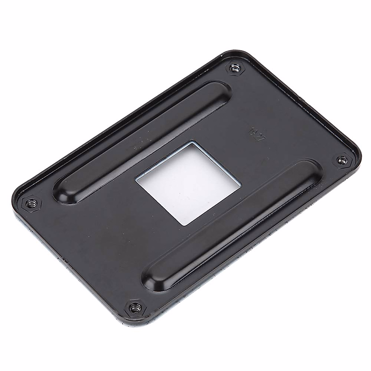 AM4 Backplane CPU Heatsink Bracket Backplane Backplate Back Sheet Iron Plate for AM4, AM4 Backplane Back Black
