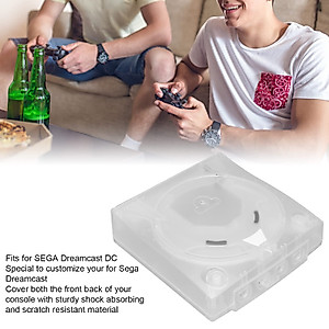 Clear case, Full Protection Retro Plastic Shell for SEGA Dreamcast DC
