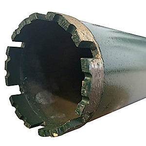 ALSKAR DIAMOND ADCSB 2.5 Inch Wet Concrete Diamond Core Drill Bit for Concrete Stone Granite Marble (2.5")