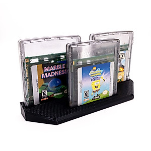 3 PACK - 3 Game Cartridge Display for Game Boy - GB GBC GBA - Fits All Nintendo GameBoys