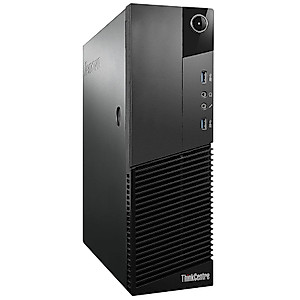 Lenovo Gaming PC M93p Desktop Computer SFF - Quad Core Intel i5 4th Gen - 4570 Upto 3.6 GHz, 8GB DDR3, 256GB SSD - GeForce GT 1030 Keyboard, Mouse, WiFi, Windows 10 Professional (64-bit)(Renewed)