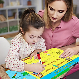 Handwriting Practice Book for Kids, Toddler Preschool Learning Activity for 3 4 5 Year Old Boys Girls, Kindergarten Educational Toys, Autism Montessori Toys, Tracking Letters Learn Number Workbook